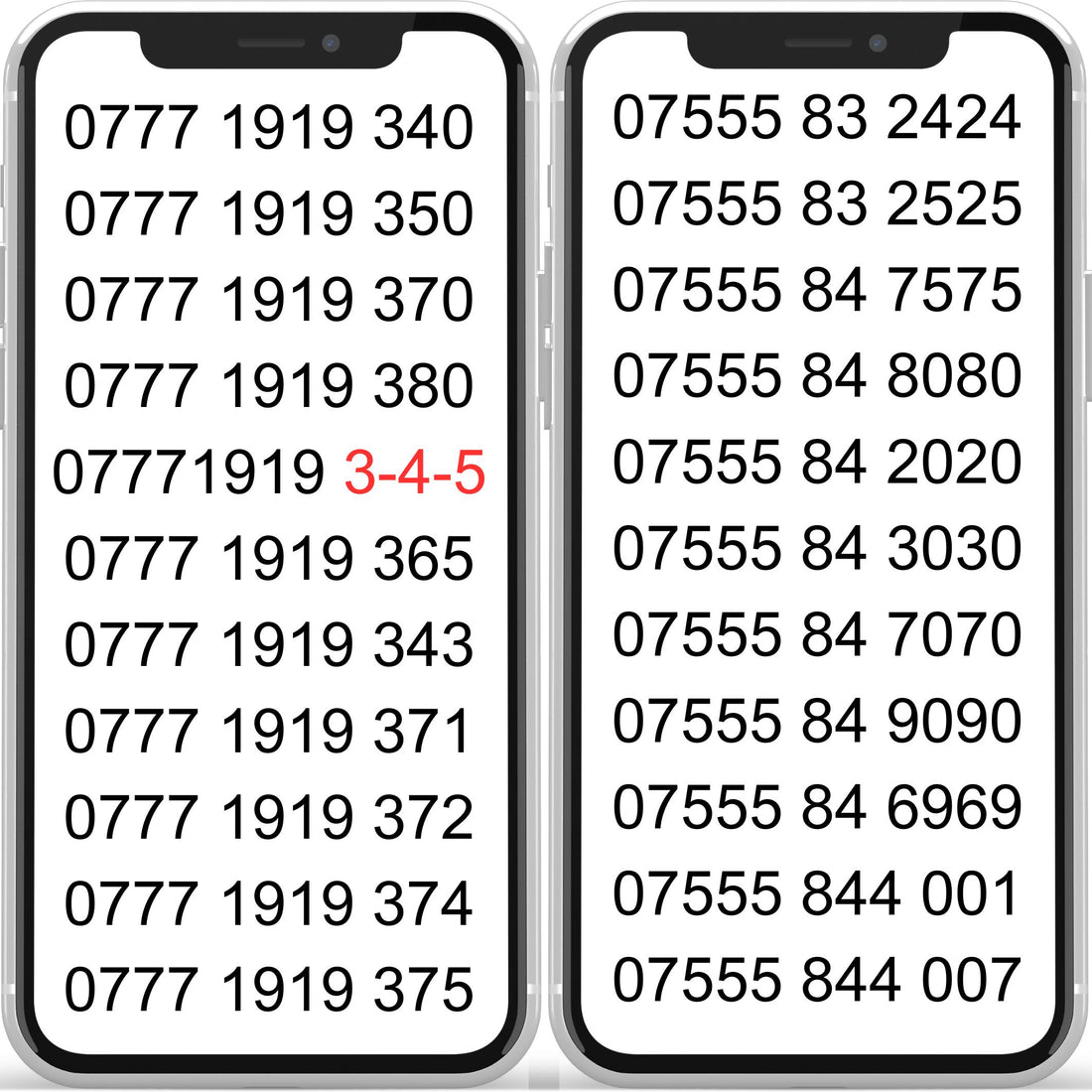 Exclusive Vodafone VIP Phone Numbers – Choose Your Own Number Today ...