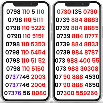 EE VIP Numbers (Pay&Go) Mobile SIM Cards | Gold Numbers For You