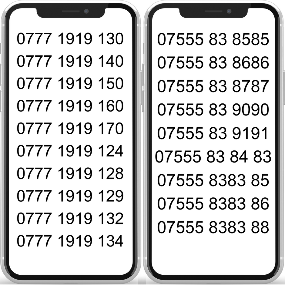 UK VIP Mobile Numbers – Memorable VIP Numbers - Gold Numbers – Gold ...