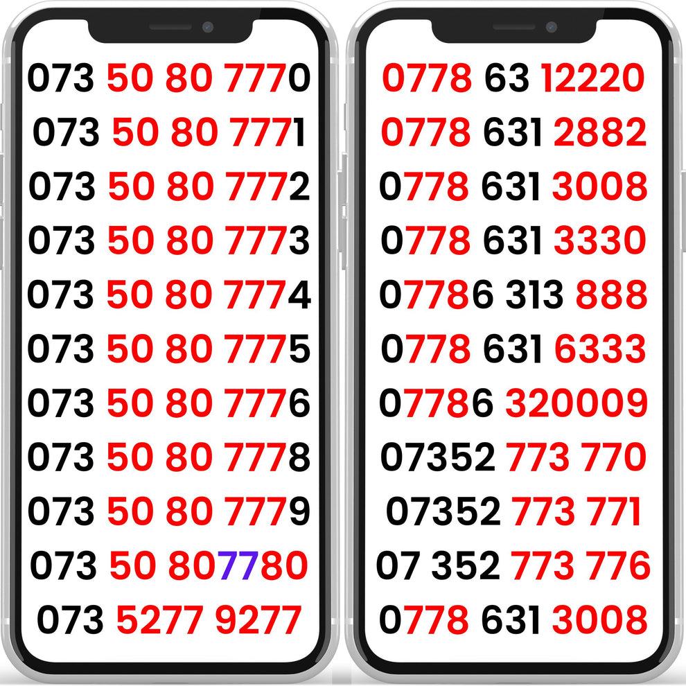 Buy Gold Vodafone Mobile Numbers Uk-Vip Numbers List – Gold Numbers For You
