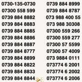 EE VIP Numbers (Pay&Go) Mobile SIM Cards | Gold Numbers For You