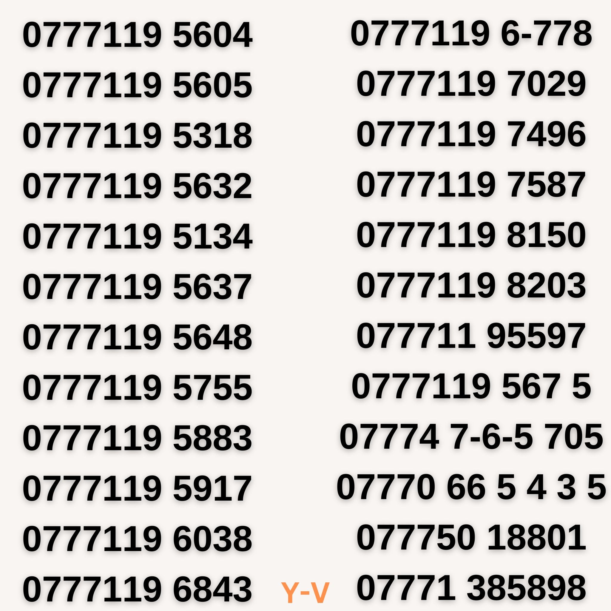 UK VIP Mobile Numbers – Memorable & Easy-to-Remember Gold Numbers ...
