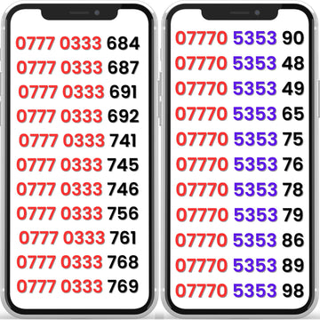 UK VIP Mobile Numbers – Memorable VIP Numbers - Gold Numbers – Gold ...